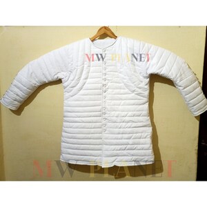 Medieval Viking Cotton Gambeson Armor Jacket - Thick Padded Cotton ...