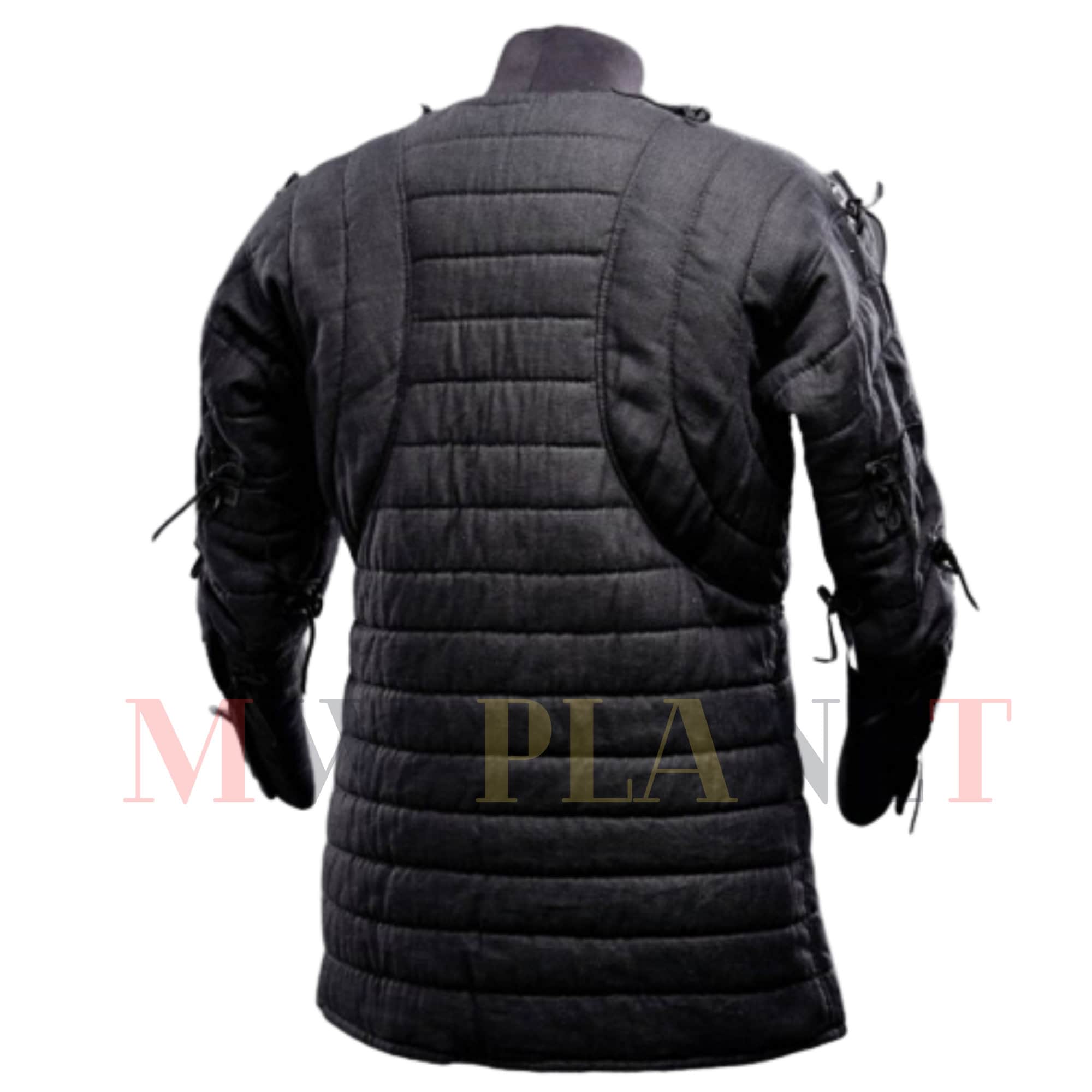 Medieval Viking Gambeson Padded Protective Armor Full Sleeve Aketon ...