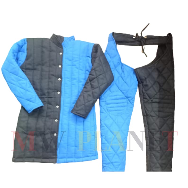 Cotton Medieval Gambeson Set: Full Sleeve Aketon, SCA LARP Armor - Etsy ...
