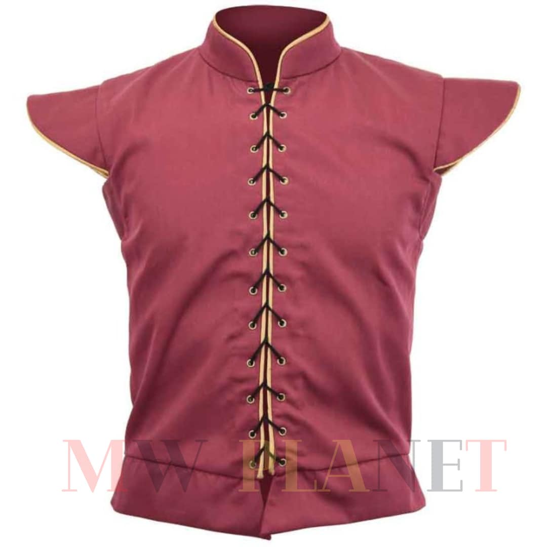 Medieval Arming Sleeveless Doublet Jacket Historical Times Viking ...