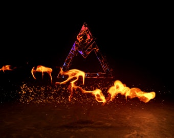 Custom Fire Logo Reveal Animation With Sound 10-second HD Logo ...