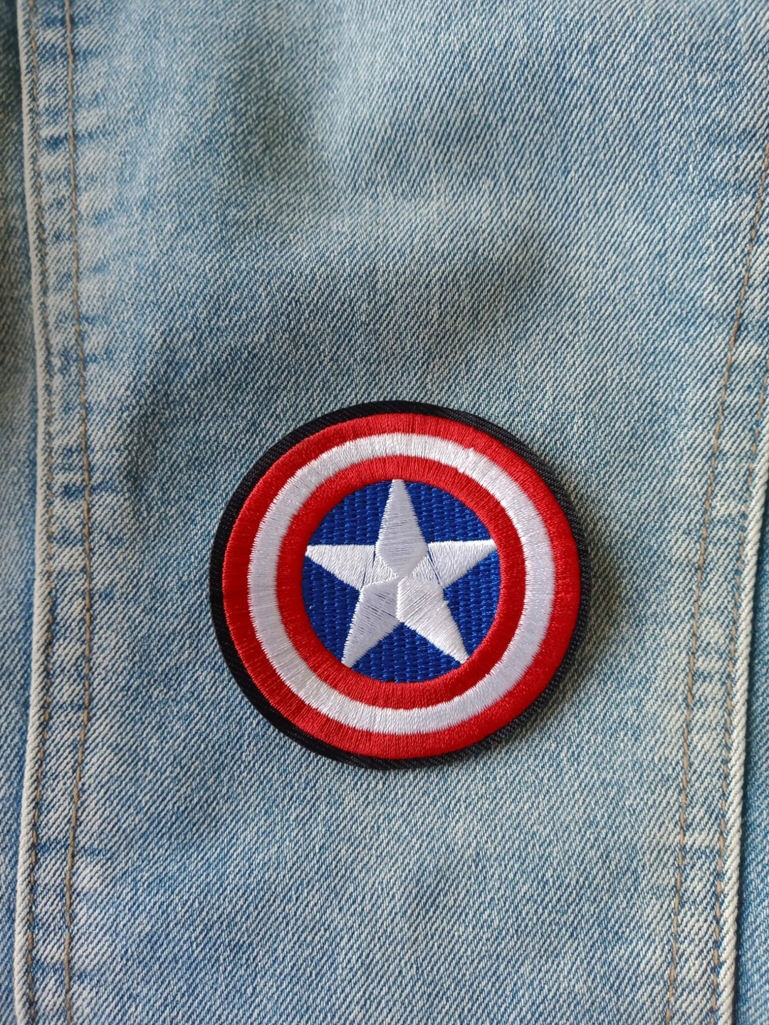 Captain America Patch - Etsy