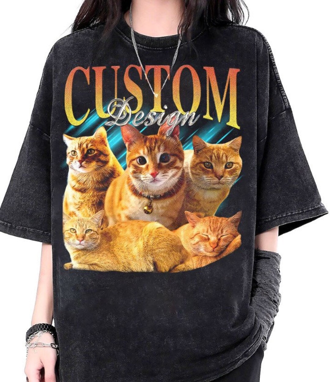 Retro 90's Fans bootleg Photo Pet pet Funny Wash Custom - Etsy