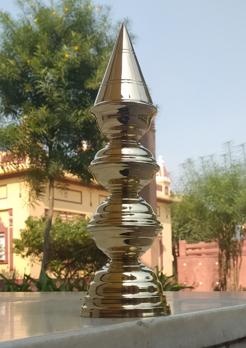 Temple Kalash Pure Brass Orginal Vrindawani 4 Steps - Etsy