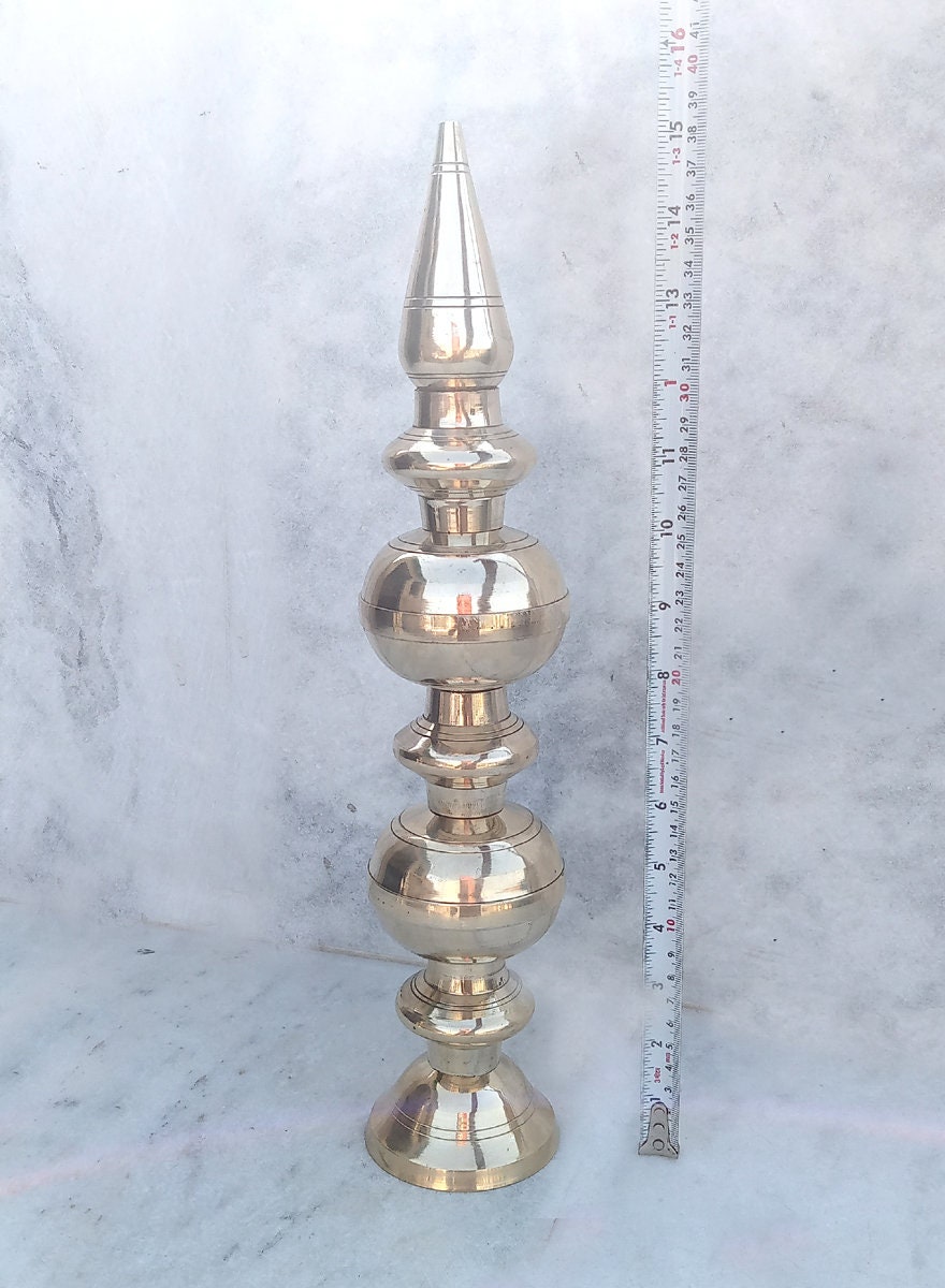 Temple Kalash for Top 7 Steps Southindian Style Pure Brass - Etsy