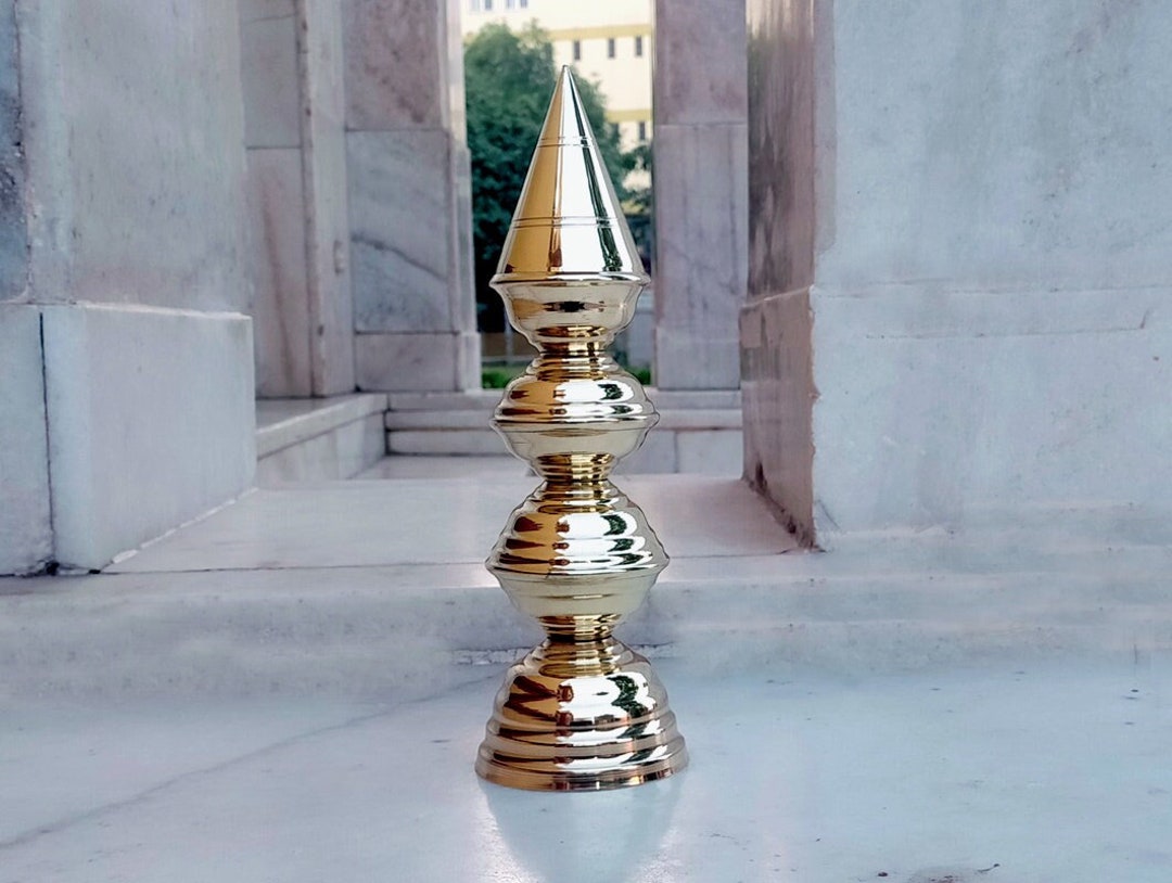 Temple Kalash Pure Brass Orginal Vrindawani 4 Steps - Etsy