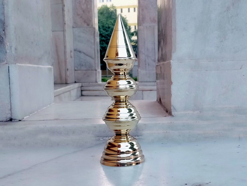 Temple Kalash Pure Brass Orginal Vrindawani 4 Steps - Etsy