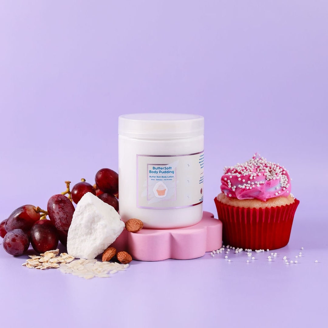 VANILLA CUPCAKE Buttersoft Body Pudding Body Butter Rich Lotion Shea ...