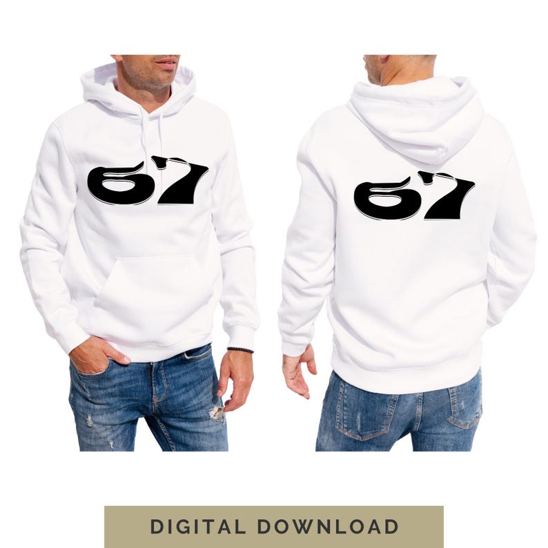 Black Six Seven 67 Meme SVG | Cricut & Silhouette (digital Download) - Etsy