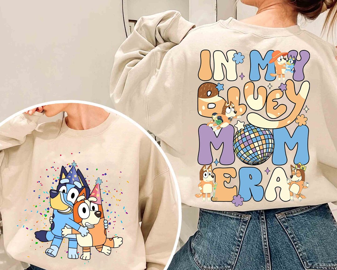 In My Bluey Mom Era PNG Bluey Mom Png Bluey Family Png - Etsy Canada