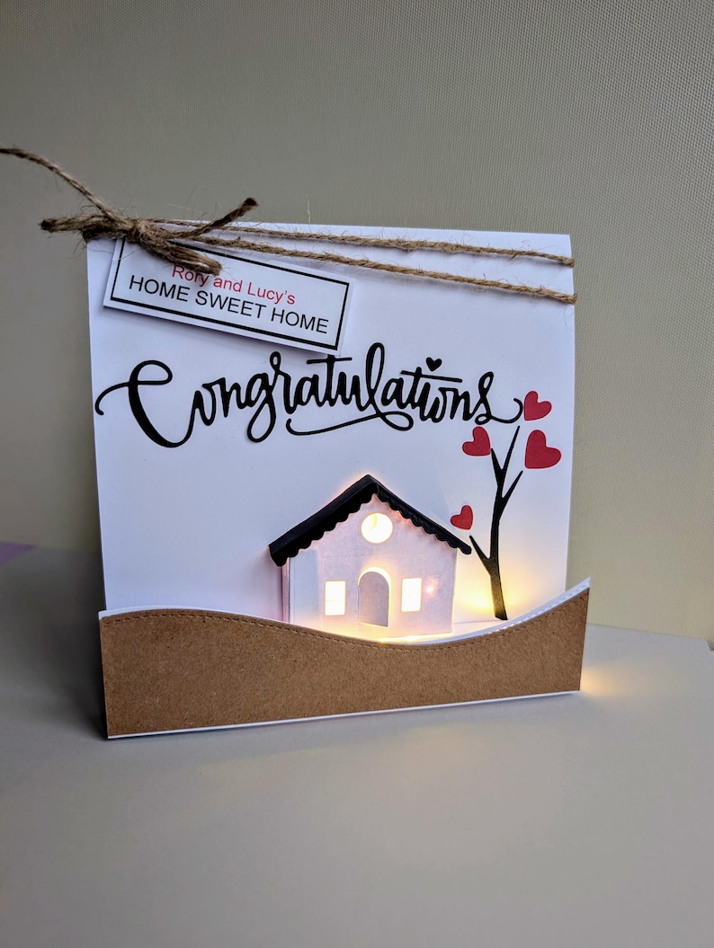 Congratulations on Your New Home, Personalised Housewarming Card - Etsy