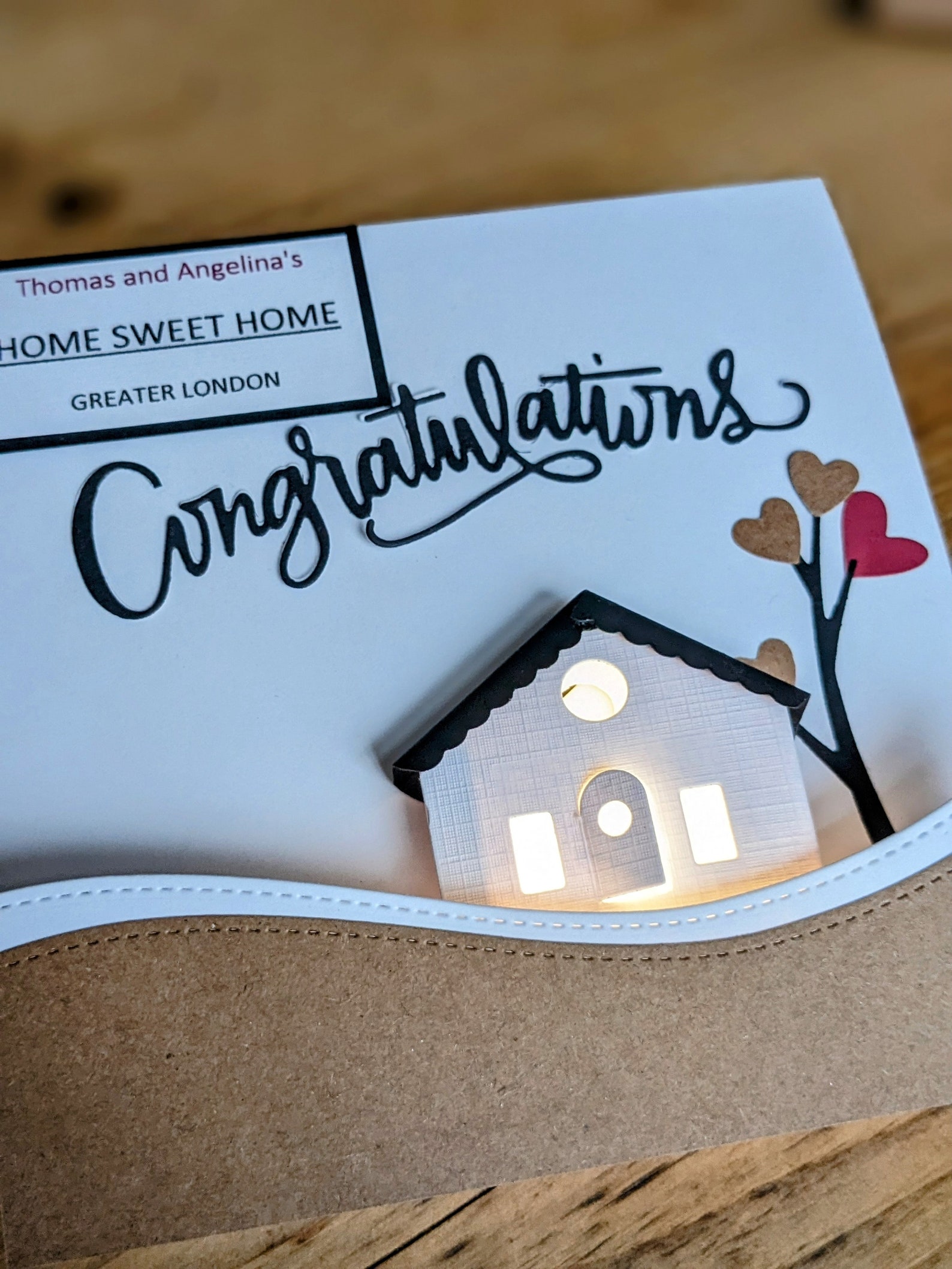 Congratulations on Your New Home, Personalised Housewarming Card - Etsy
