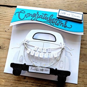 Luxury Wedding Day Card With Mini LED Lights Handmade Keepsake Gift ...