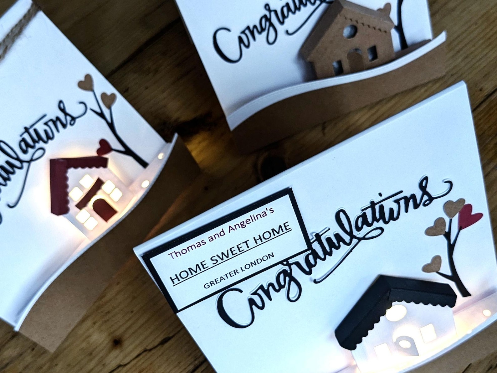 Congratulations on Your New Home, Personalised Housewarming Card - Etsy