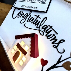 Congratulations on Your New Home, Personalised Housewarming Card - Etsy