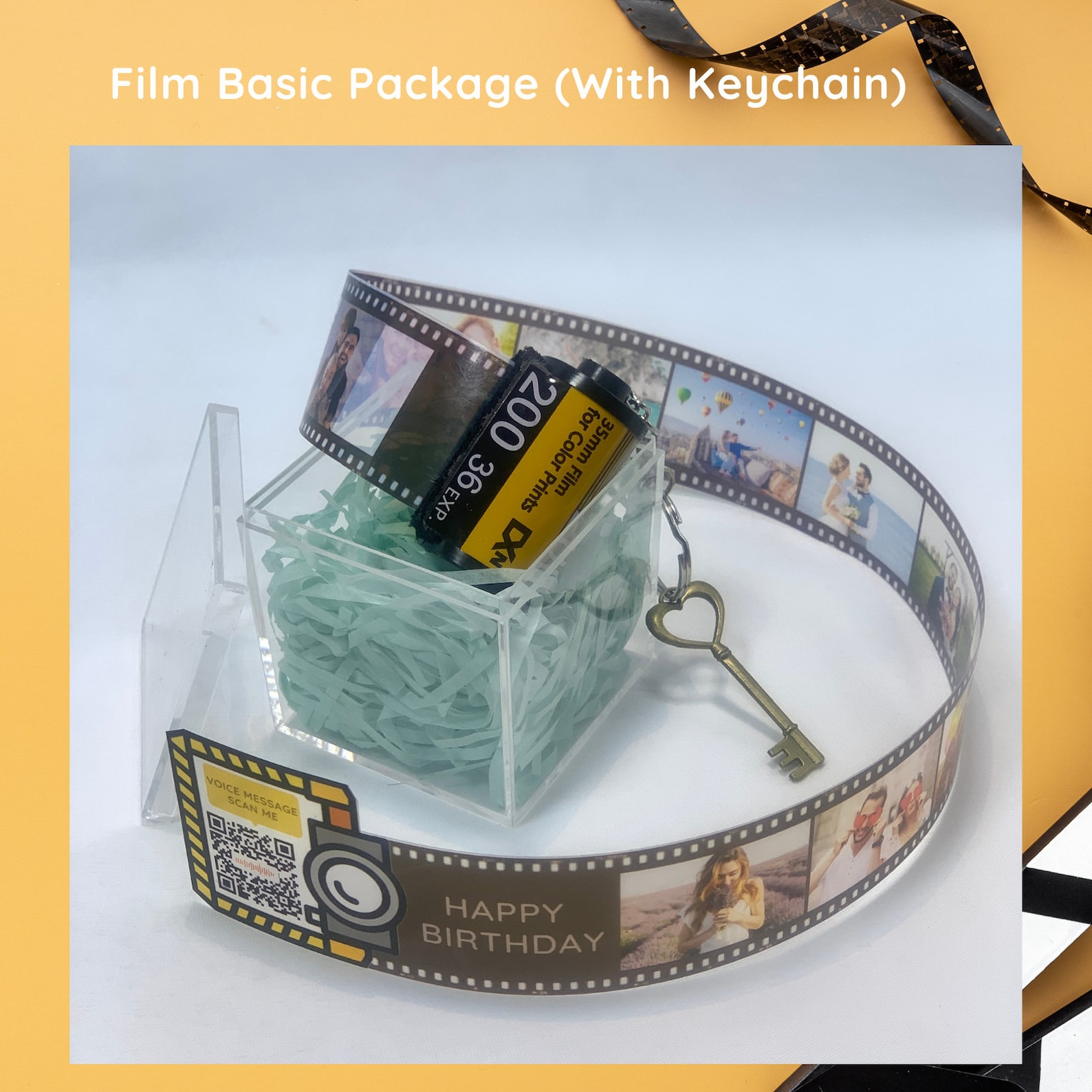 Custom Photo Film Roll Keychain: Personalized Camera Film Keyring - Etsy