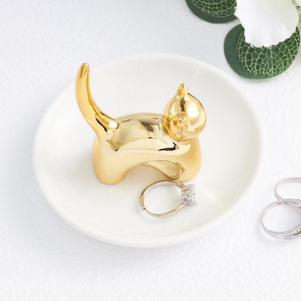 Cat Ring Holder - Etsy