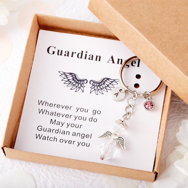 Angel Keychain - Etsy