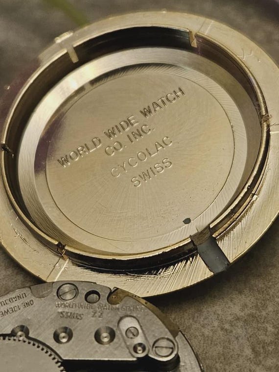 1950's Heritage Unbreakable Swiss Pocket Watch Cycola… - Gem