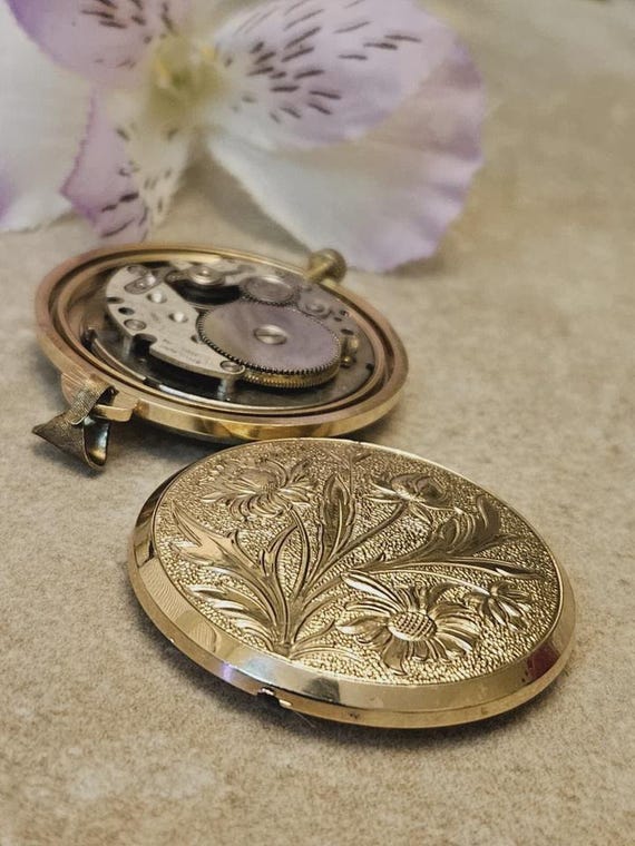 1950's Heritage Unbreakable Swiss Pocket Watch Cycola… - Gem