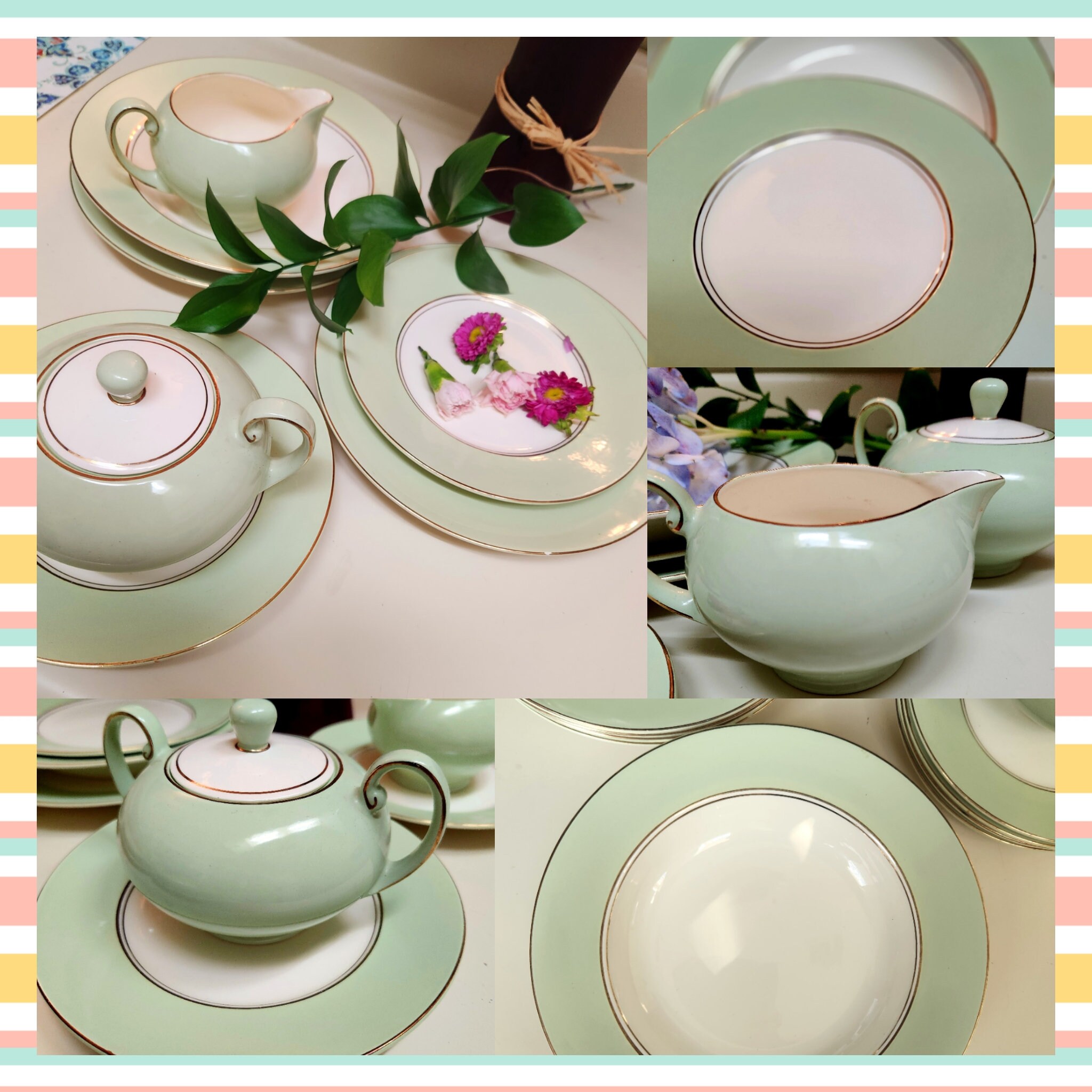 MOSA Regout Maastricht Dutch Dinnerware Fine China - Etsy
