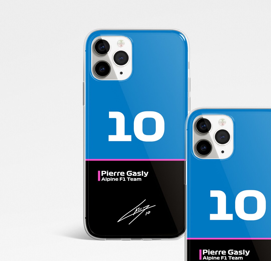 Pierre Gasly 10 Alpine Formula 1 Phone Case. Iphone, Samsung, Huawei ...