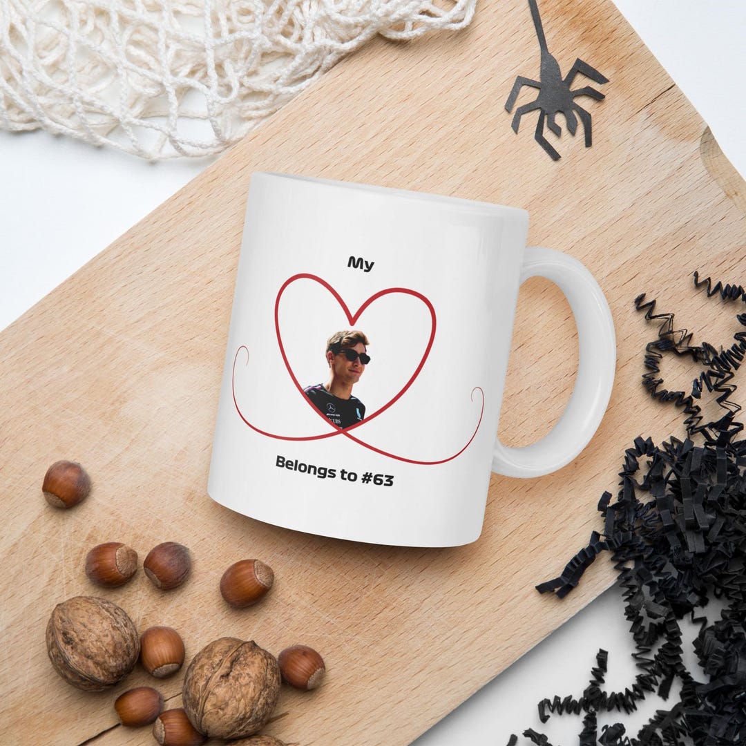 George Russell F1 Mug: Formula 1 Tea Cup Gift - Etsy