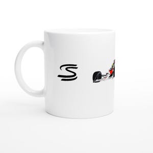 Ayrton SENNA Mclaren F1 FORMULA 1 Coffee Mug Cup - Etsy