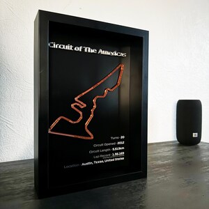 COTA Poster 3D Formula 1 Circuit of the Americas Racing Track United ...