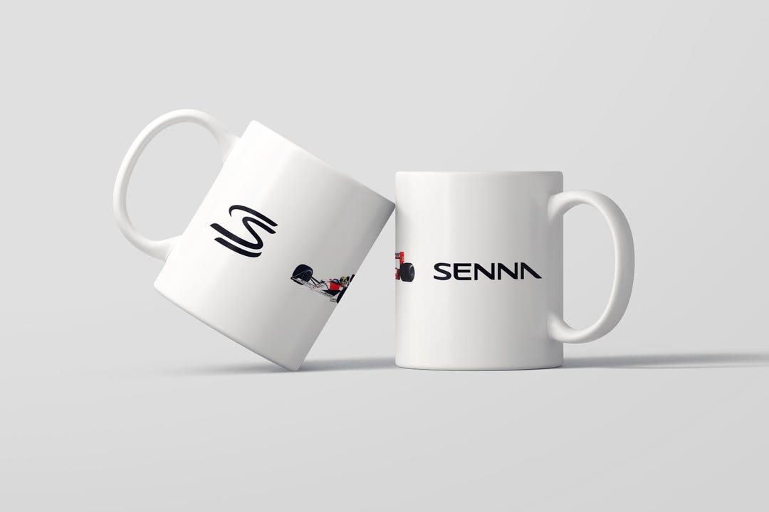 Ayrton SENNA Mclaren F1 FORMULA 1 Coffee Mug Cup - Etsy