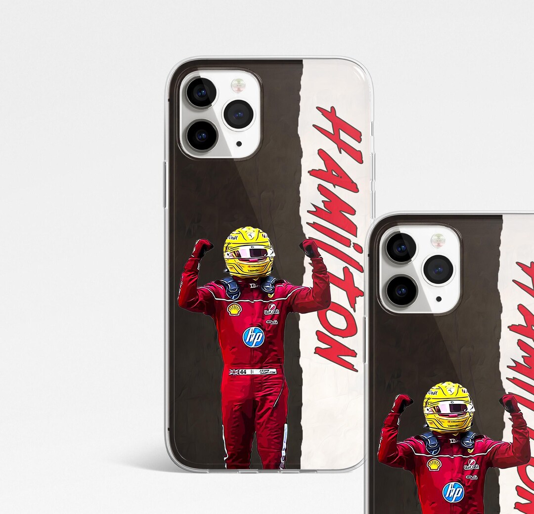 Lewis HAMILTON Cartoon Style Phone Case 44 2025 Formula 1 F1 Phone Case ...