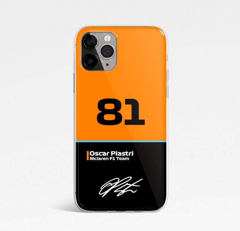 Oscar Piastri Mclaren 81 Formula 1 Phone Case. Iphone, Samsung, Huawei ...