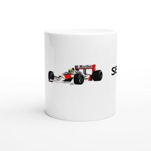 Ayrton SENNA Mclaren F1 FORMULA 1 Coffee Mug Cup - Etsy
