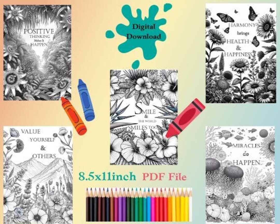 Motivational Colouring Sheet,growth Mindset Quotes,colouring Pages for ...