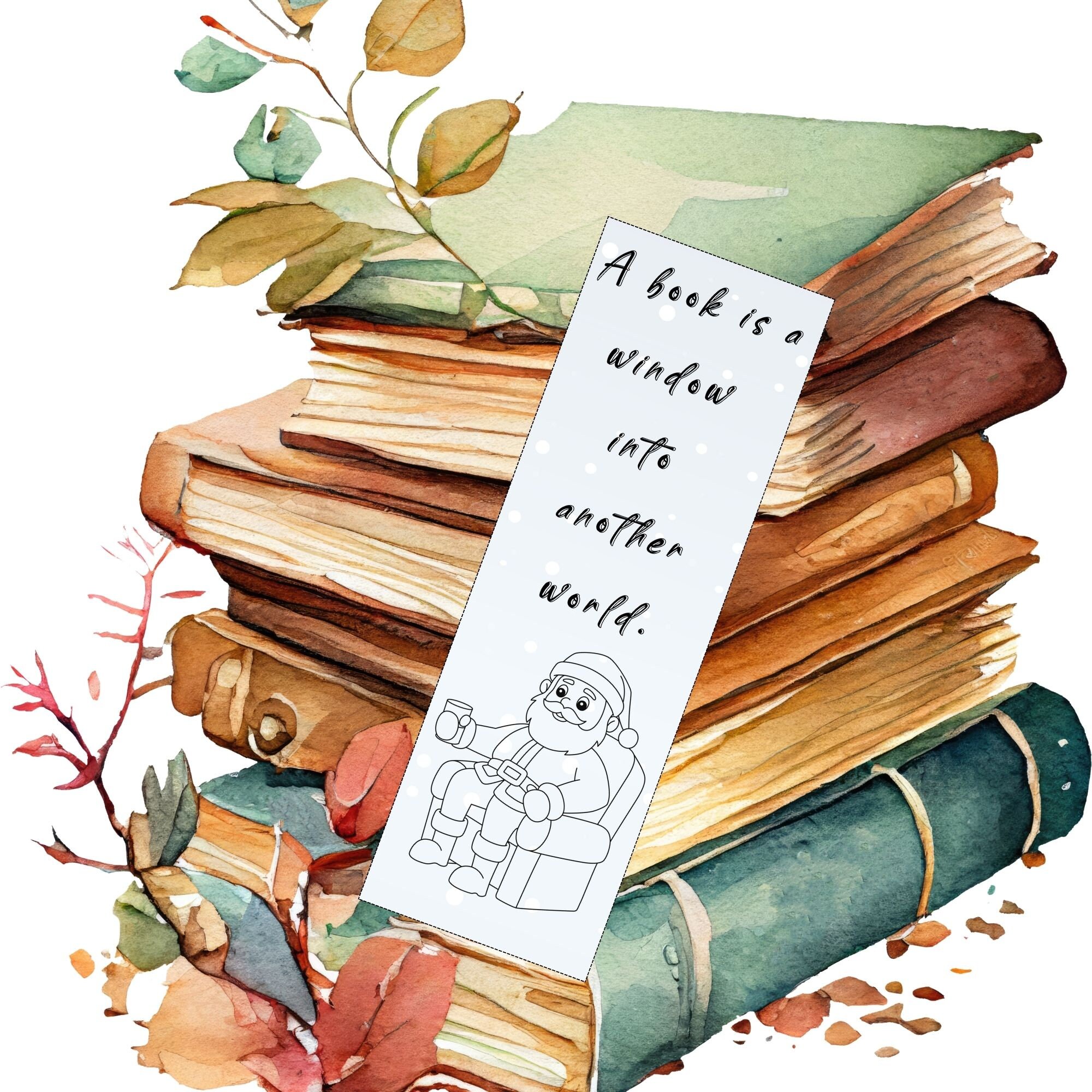 Christmas Bookmark Quotes for Book Lovers,tis the Season for Reading ...