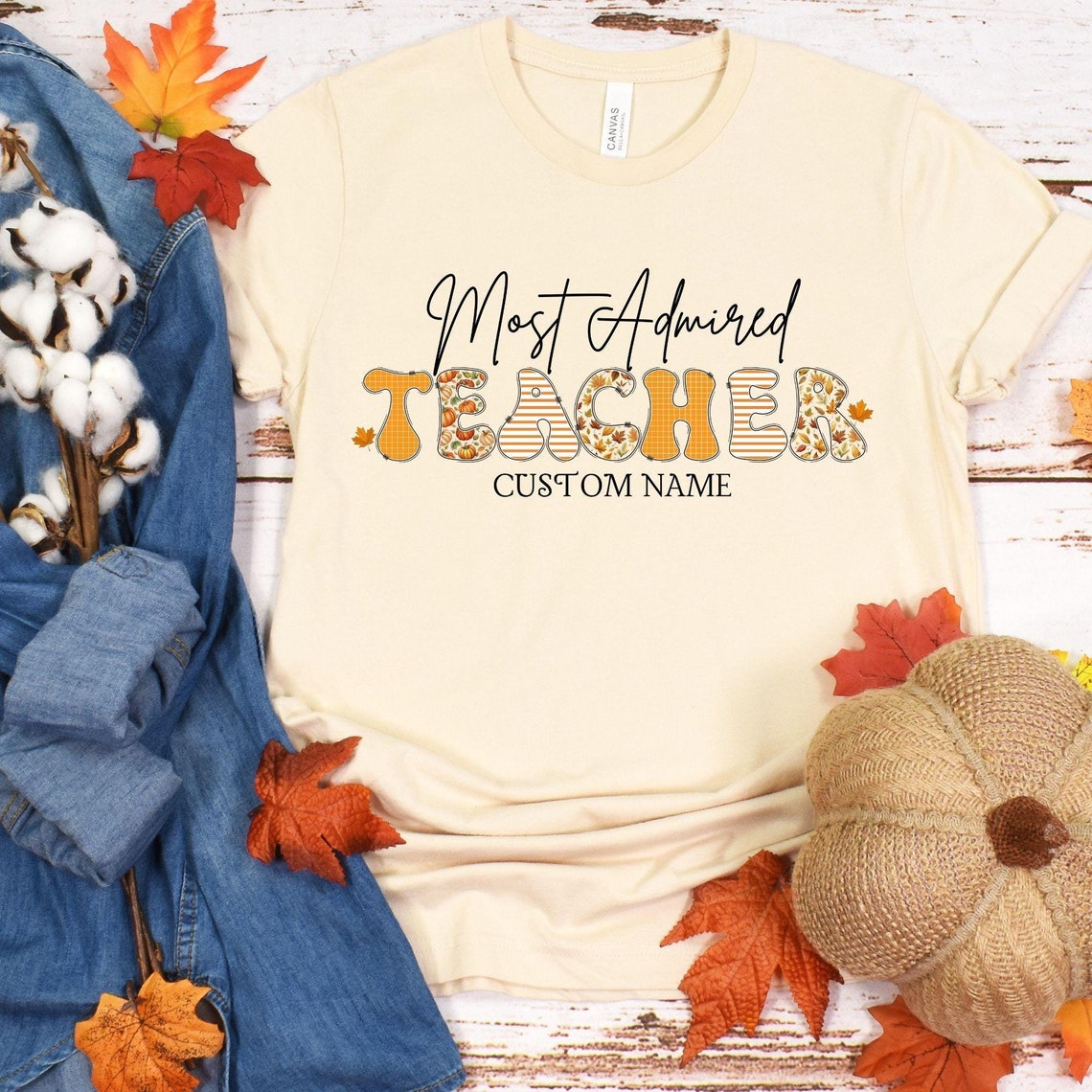 Teacher Fall Png, Teacher Autumn Doodle Png,fall Teacher Gift, Back to ...
