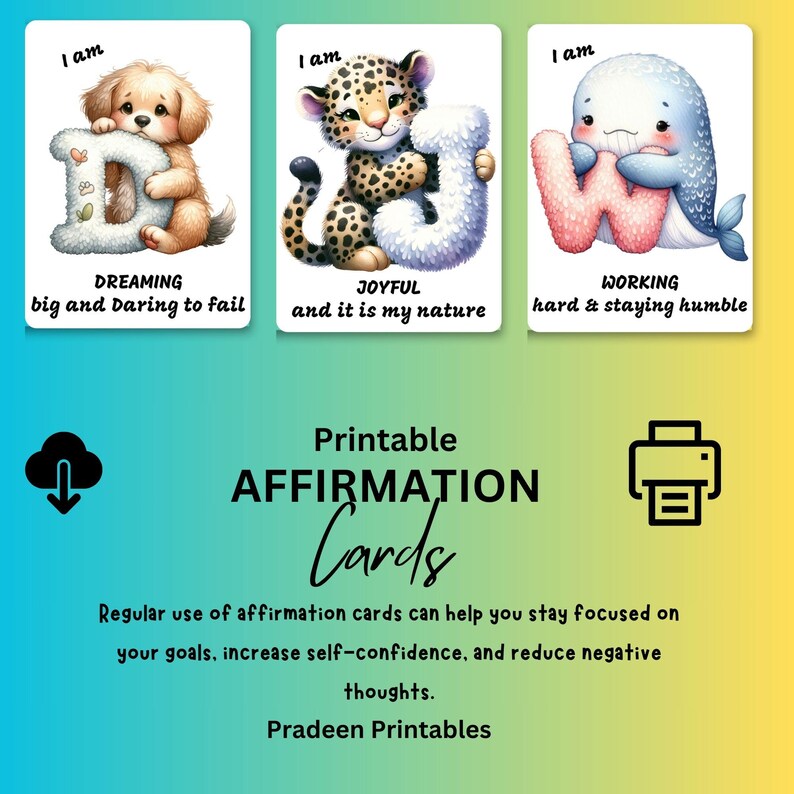 A-Z Positive Affirmations for Kids: Build Confidence and Self-esteem ...