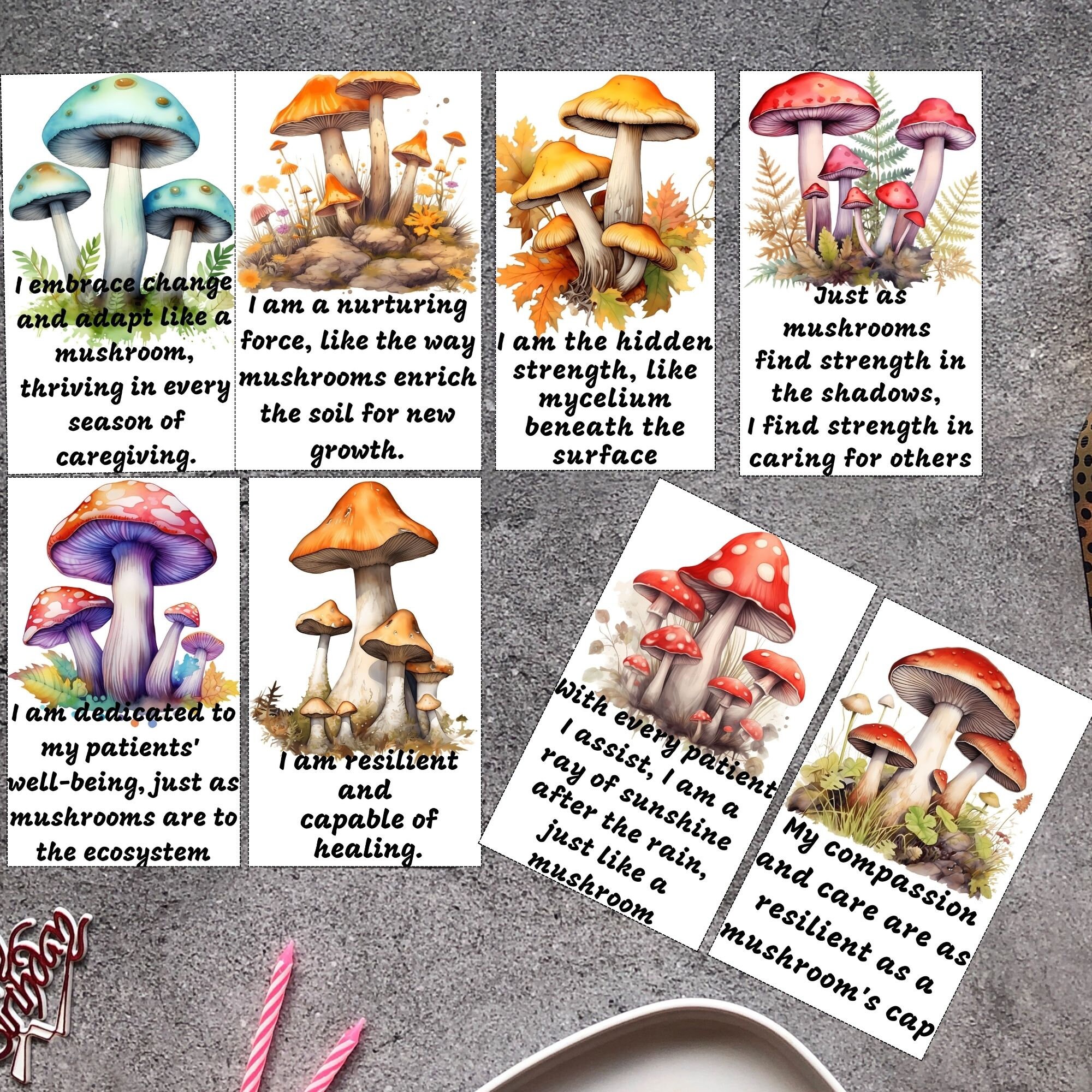 Nurse Affirmation Cards,empowering Quotes for Nursing Professionals ...