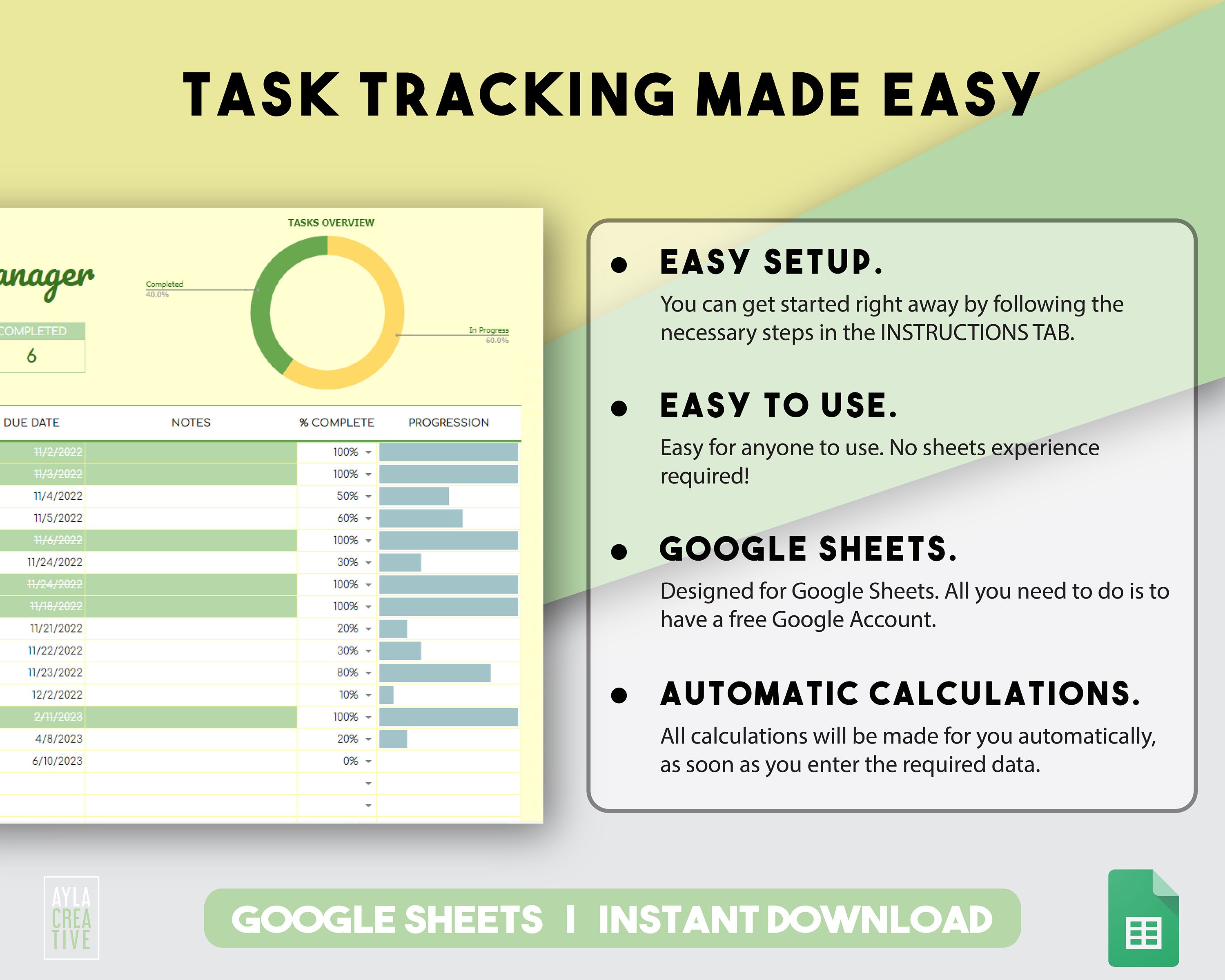 Task Management To-do List Task Tracker Daily to Do List Digital to Do ...