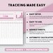 Attendance Tracker Employee Attendance Homeschool Tracker Teacher ...