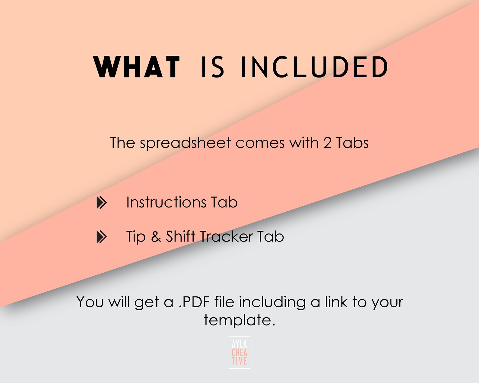Tip Shift Tracker | Money Tracker | Server Tip Tracker | Shift Plan ...
