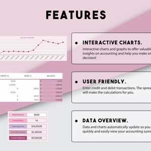 Digital Checkbook Bill Tracker Payment Checklist Spending Tracker ...