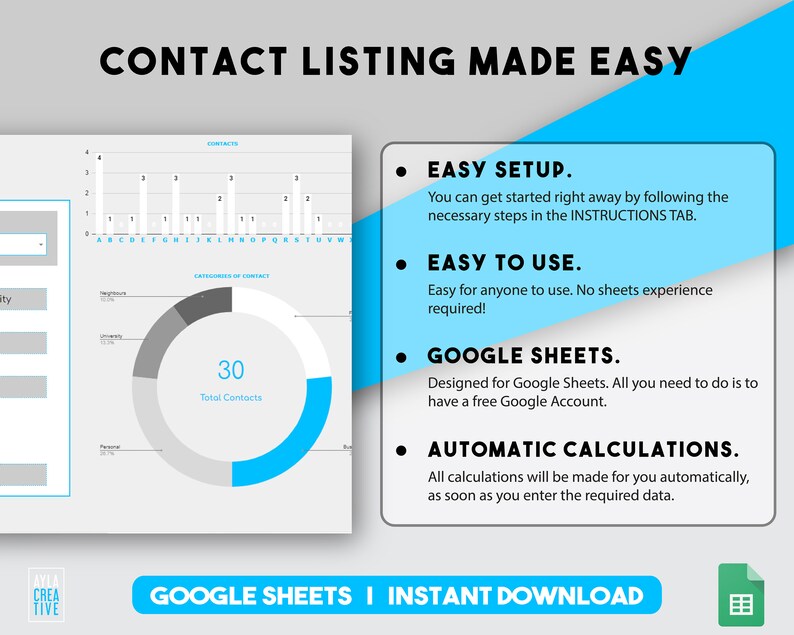 Phone Directory Contact List Address Book Digital Spreadsheet Google ...