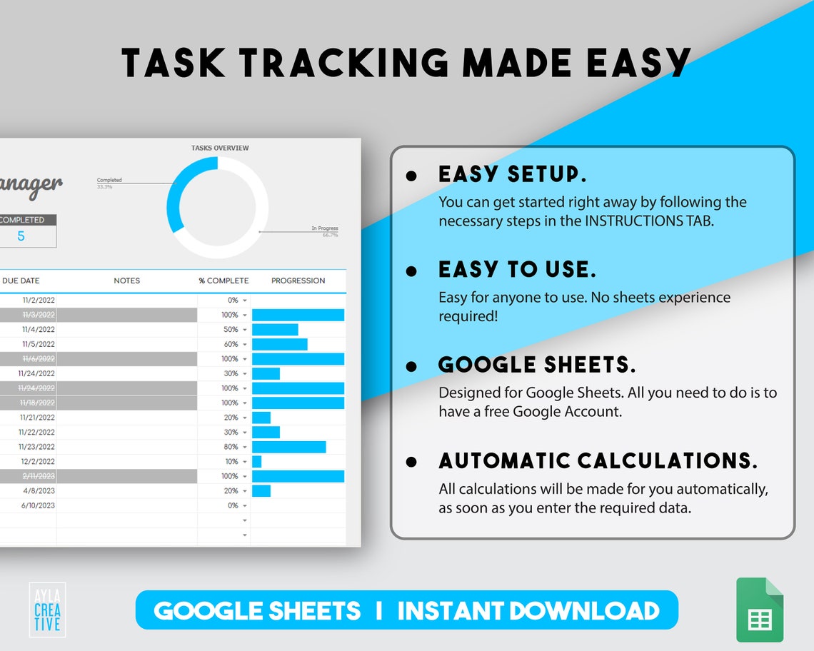 Task Tracker to Do List Excel Daily to Do Priority Matrix Excel Planner ...