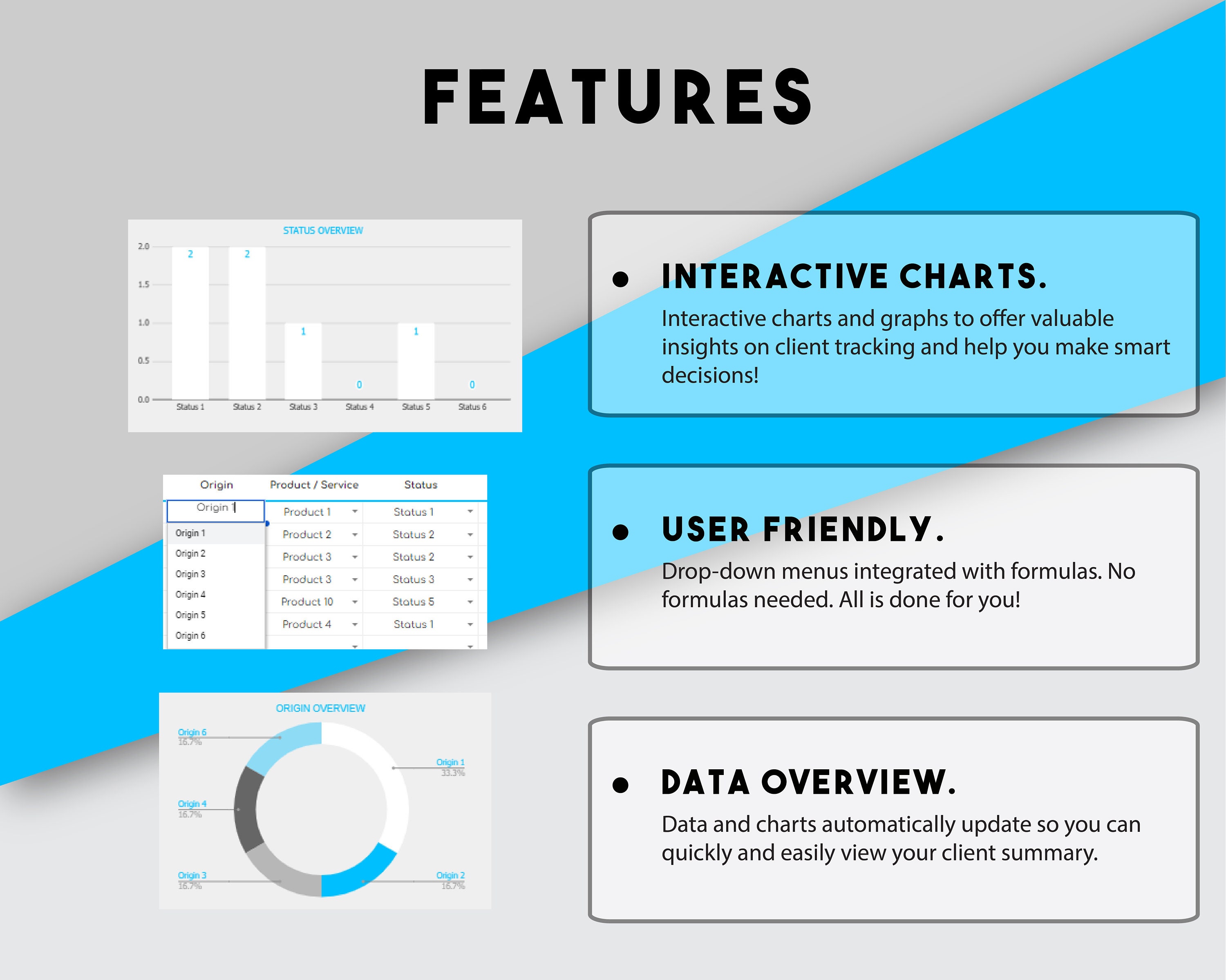 Client Tracker, Client Planner, Business Template, Business Planner ...