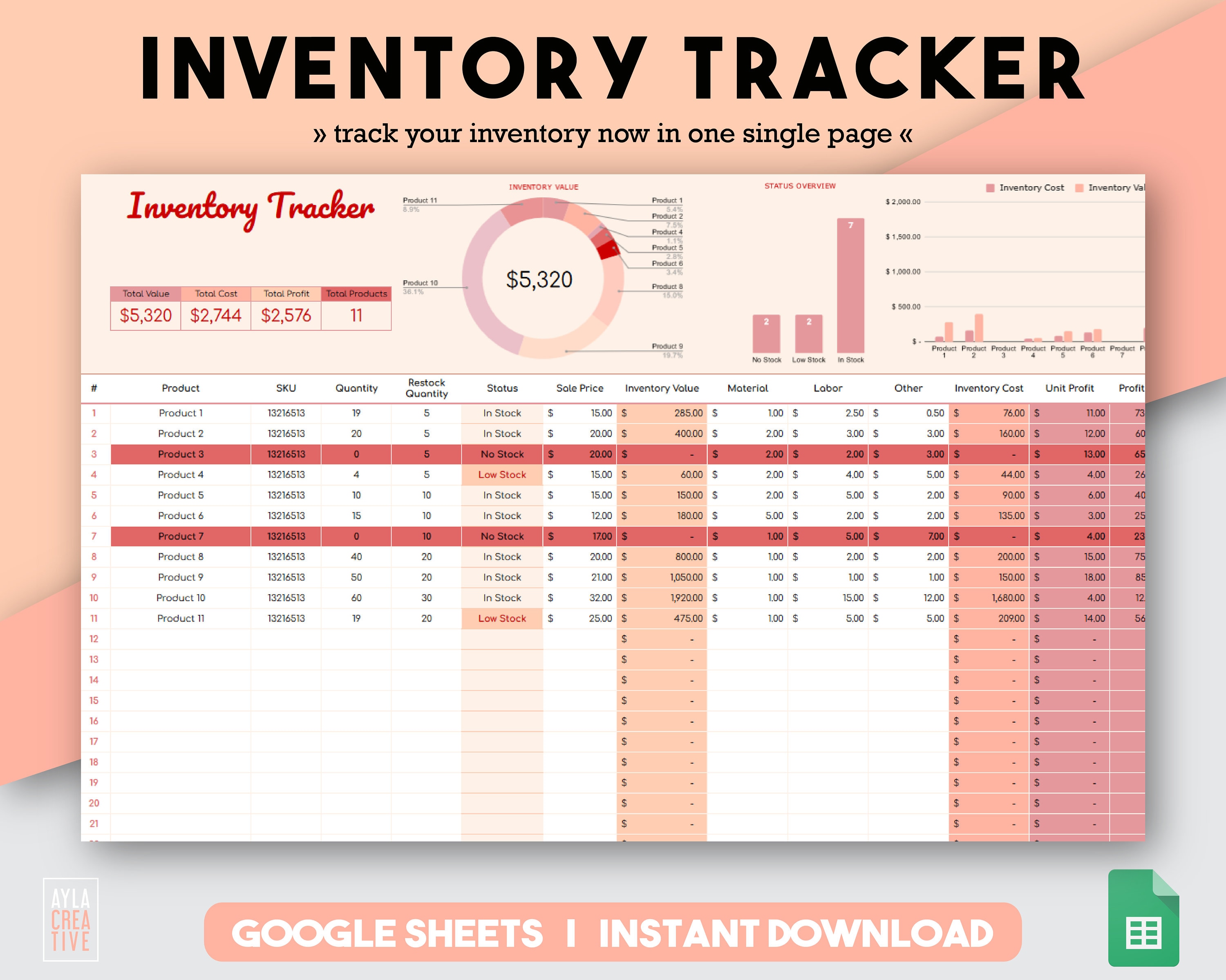 Inventory Tracker | Business Inventory | Inventory Management ...