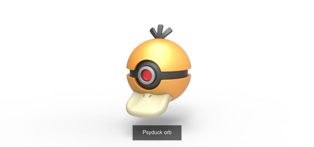 Pokemon Themed Pokeballs Psyduck Psyduck & More to Come - Etsy UK
