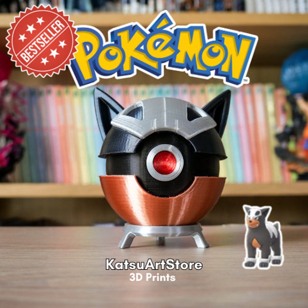Pokemon Themed Pokeballs Houndoom Maloss & More to Come - Etsy
