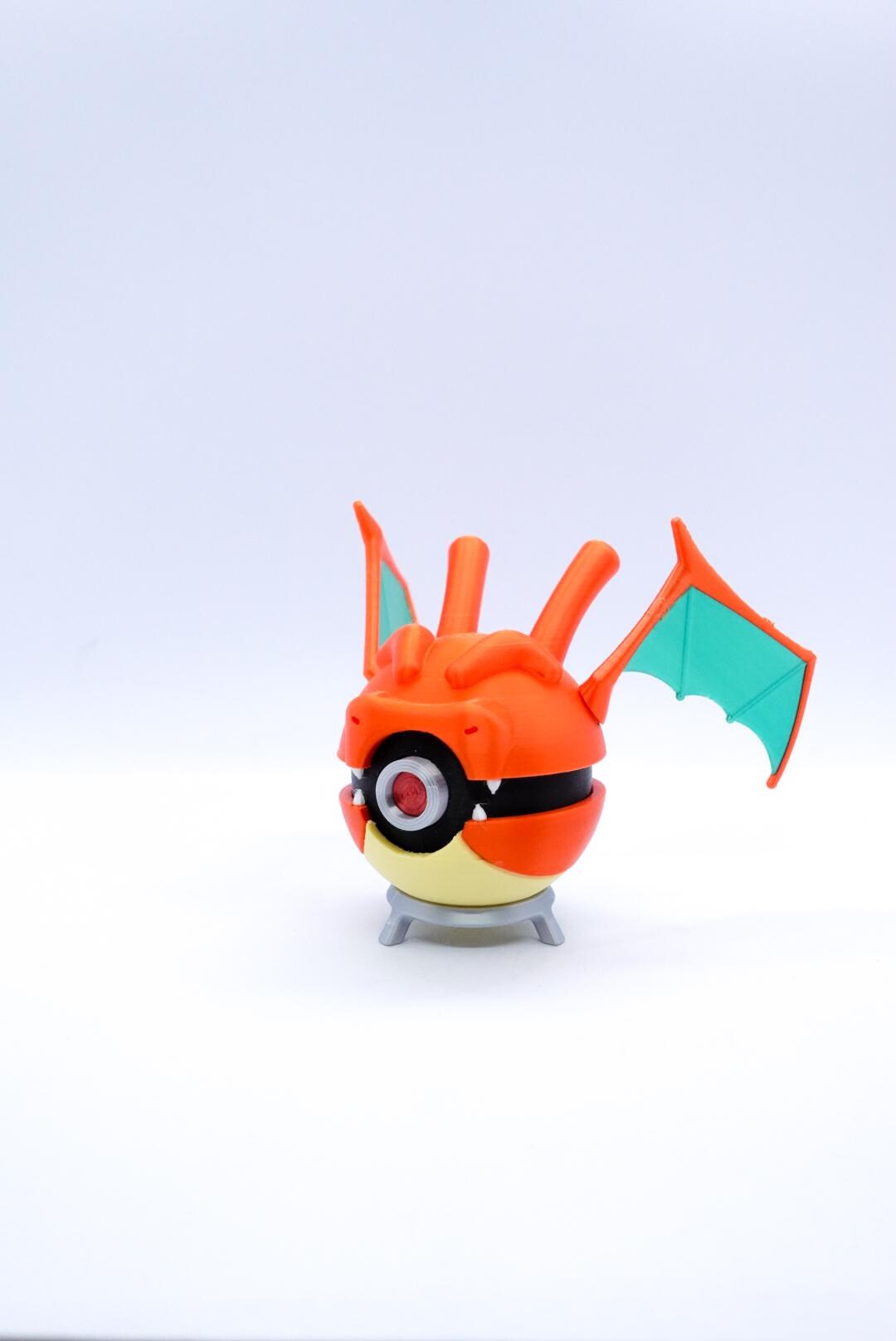 006 Charizard Dracaufeu Pokemon Themed Pokeball - Etsy