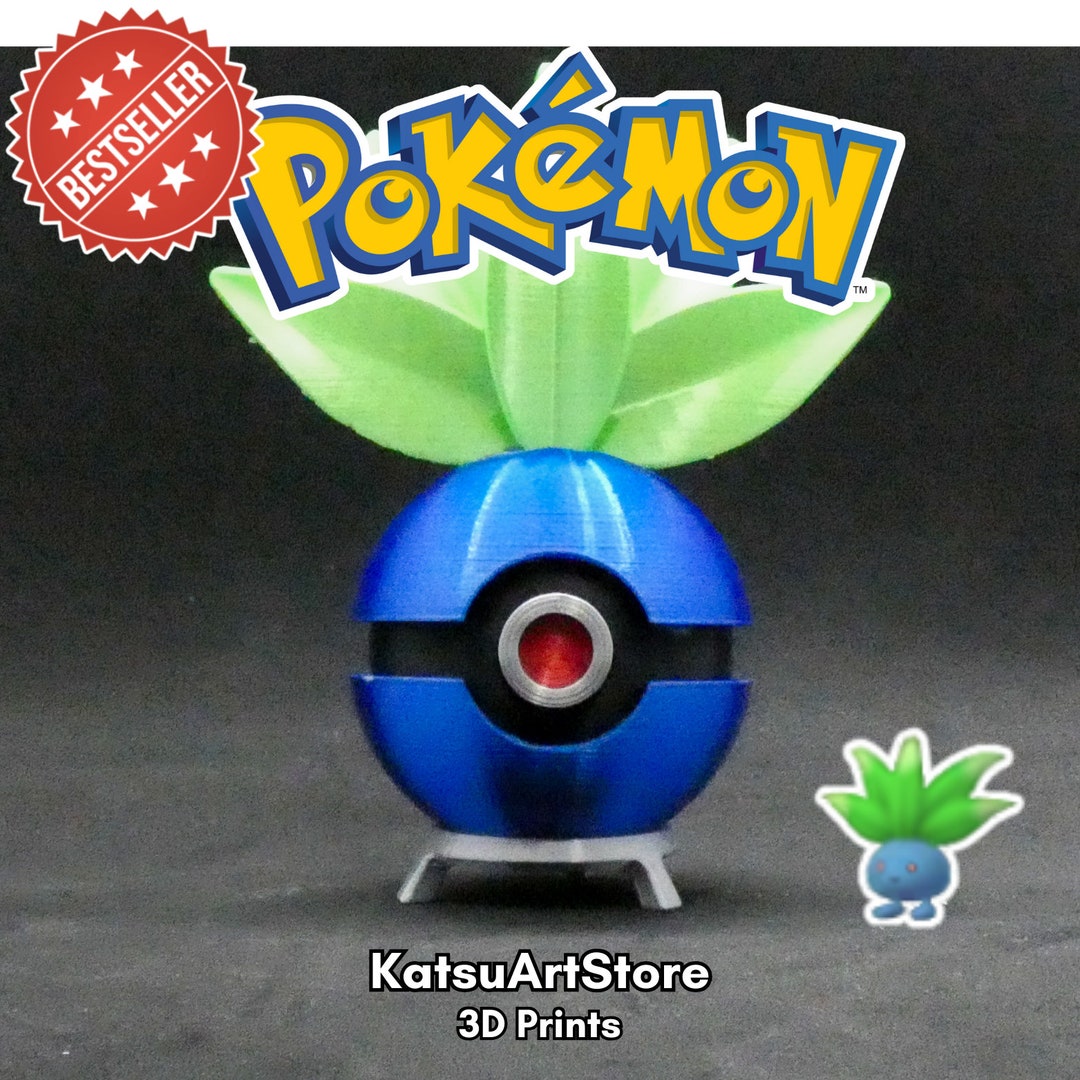 Pokemon Themed Pokeballs Oddish Mystery & More to Come - Etsy UK